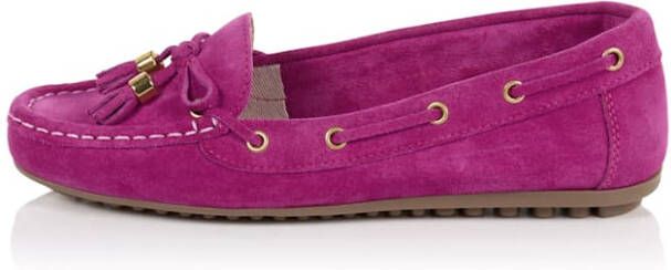 SIENNA Mocassin Fuchsia - Schoenen.nl