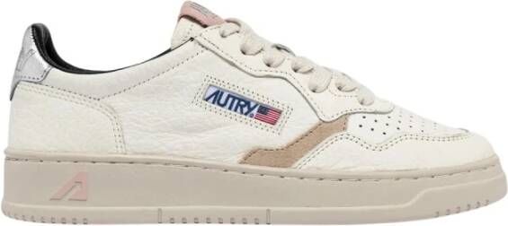 Autry Olifantenhuidprint Leren Sneakers - Schoenen.nl