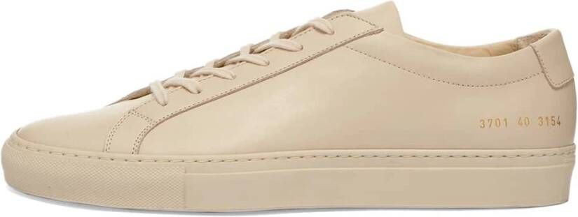 Common Projects Shoes Beige Dames - Schoenen.nl