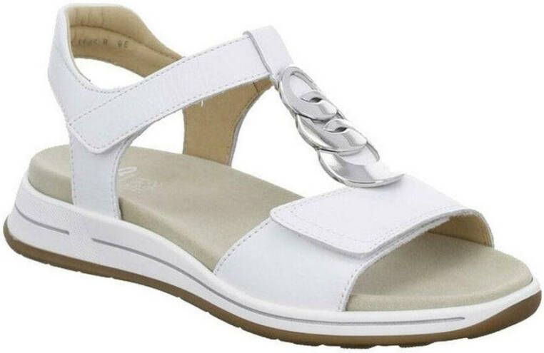 Ara High Soft dames sandaal Wit - Schoenen.nl