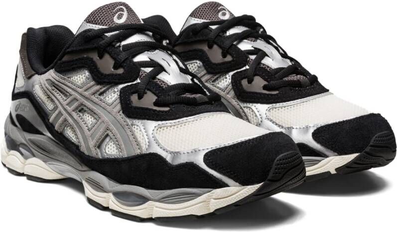 ASICS Grijze Sneakers met retro-invloeden Grijs Heren - Schoenen.nl