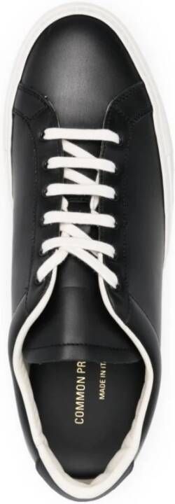 Common Projects 7547 Zwarte Retro Sneakers Zwart Heren - Schoenen.nl
