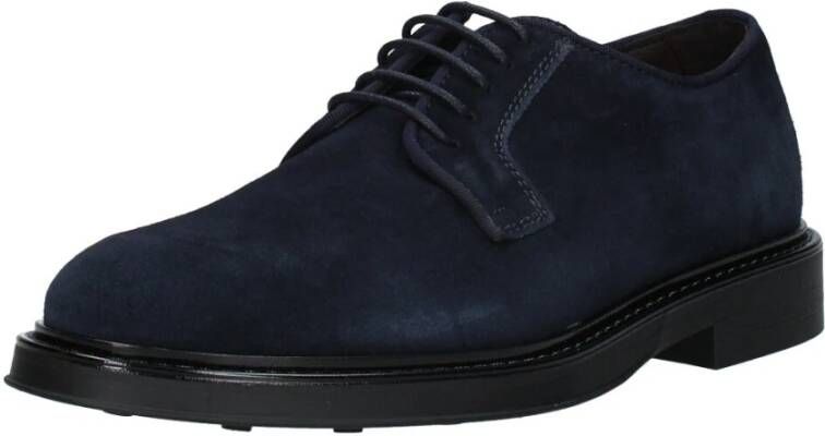 Exton Heren Veterschoenen Blue Heren - Schoenen.nl