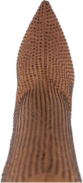 Gedebe Kristal versierde hoge hak laarzen - Schoenen.nl