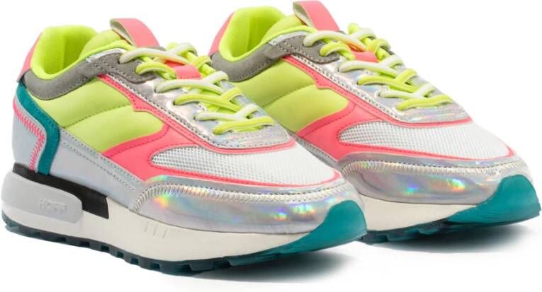 Hoff Kleurrijke Damessneakers Model 12207003 Multicolor Dames - Schoenen.nl