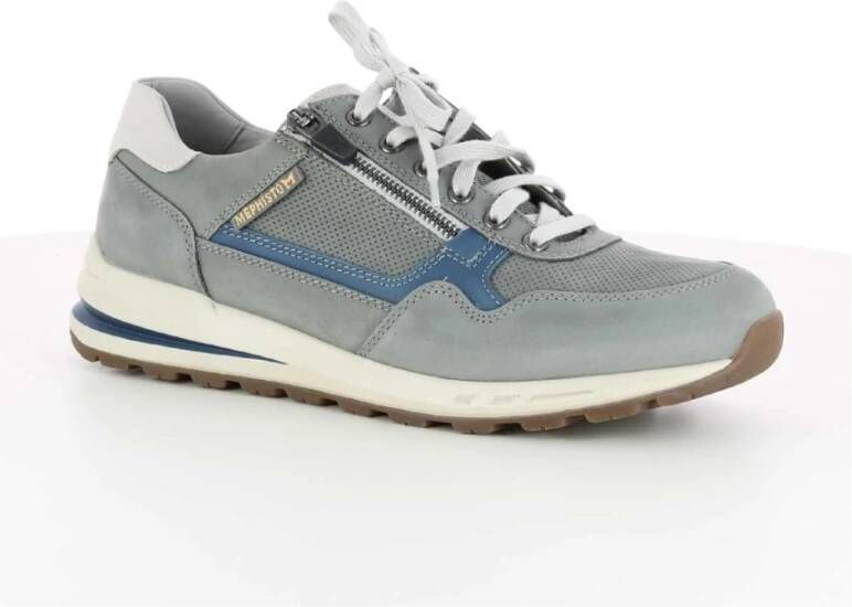 Mephisto Sneakers Grijs Heren - Schoenen.nl