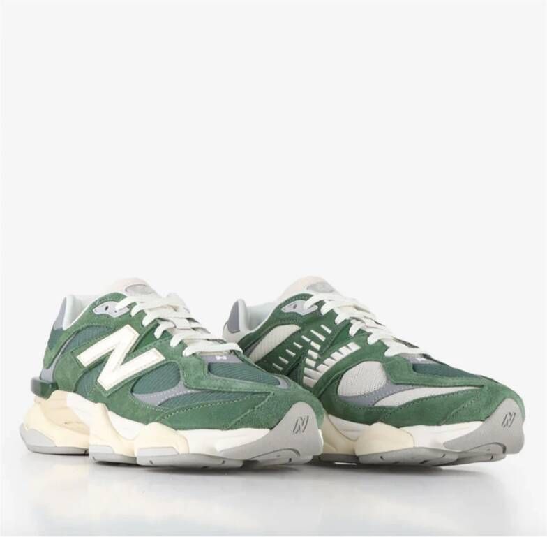 New Balance Iconische Unisex Sneakers met Geweven Bovenwerk Green ...