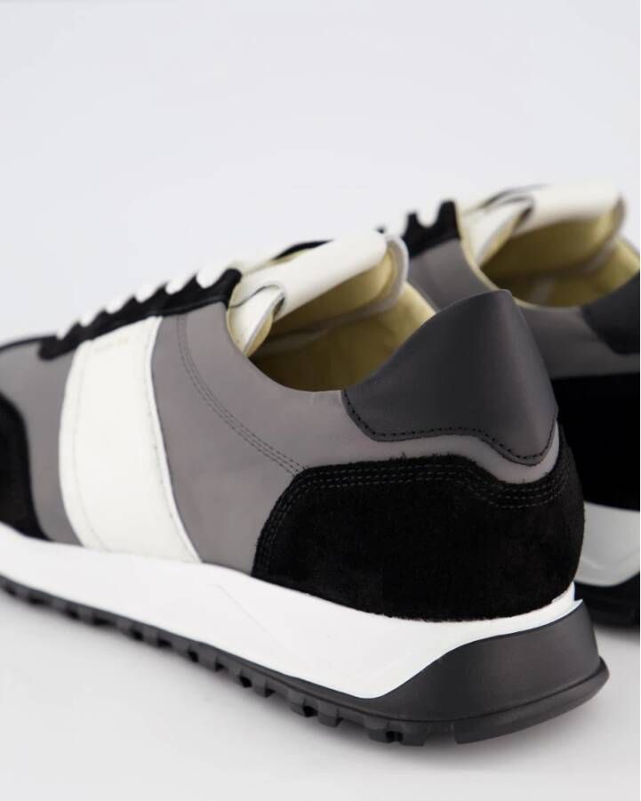 Nubikk Zwarte Sneaker Glen Hendrix Stijl - Schoenen.nl
