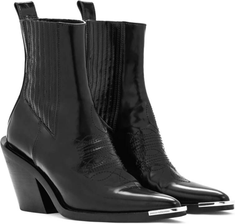 Paco Rabanne Santiag Heel Boots Zwart Dames - Schoenen.nl