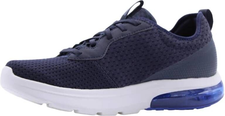 Skechers Springfield Heren Sneakers Blauw Heren - Schoenen.nl