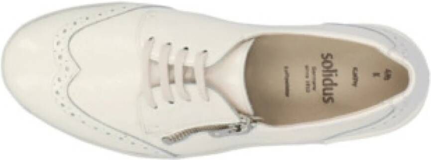 Solidus Casual veterschoenen in room - Schoenen.nl
