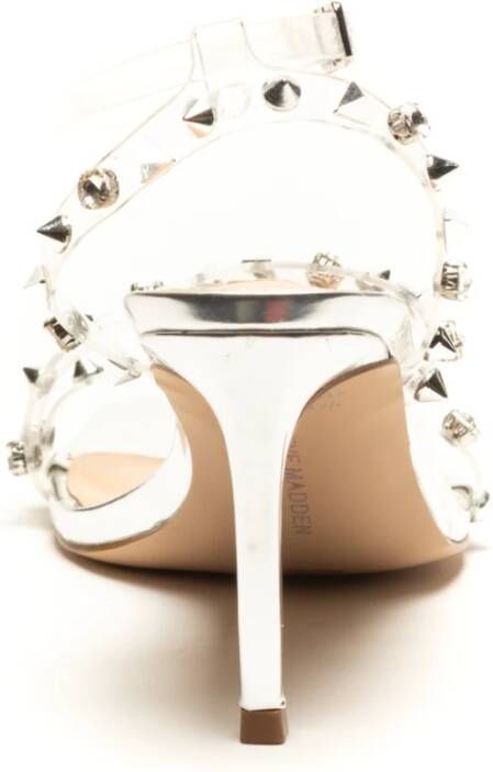 Steve Madden Sandalen met hoge hakken en studs White Dames - Schoenen.nl