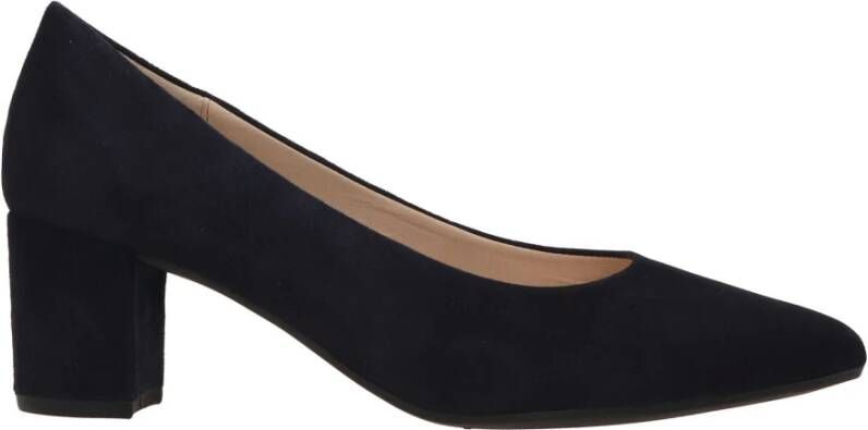 Gabor 450 Pumps High Heels Schoenen Hoge Hak Dames Blauw - Schoenen.nl