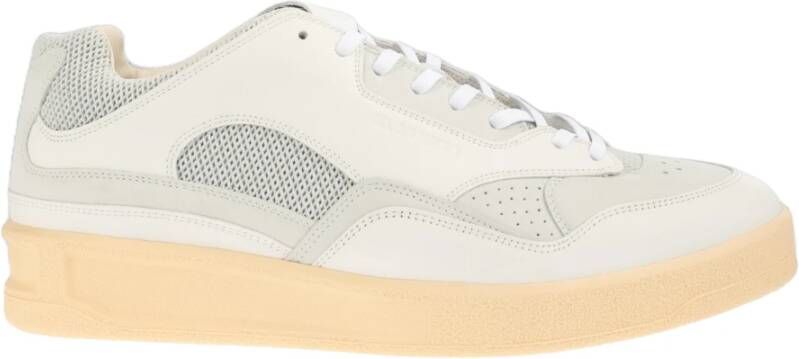 Jil Sander Witte Sneakers Regular Fit Geschikt voor alle temperaturen ...