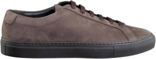 Moorer Lichtgewicht Tennisschoen Stijl Sneakers Brown Heren - Schoenen.nl