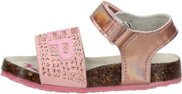 Replay Birky Jr Diamonds Sandalen Meisjes Kids Roze - Schoenen.nl