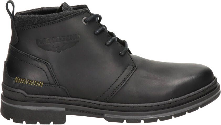 PME Legend Fleetman Veterboots Laarzen Met Veters Heren Zwart - Schoenen.nl