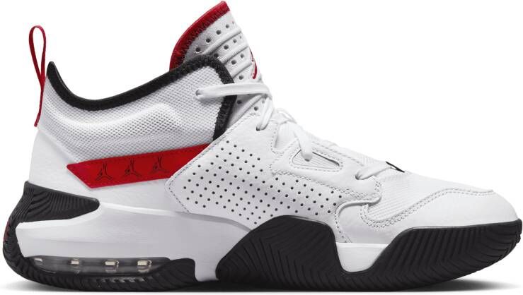 Jordan Stay Loyal 2 Basketball Schoenen white black university red maat ...
