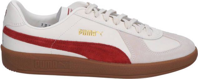 Puma Army Trainer Warm White Intense Red Sneakers - Schoenen.nl