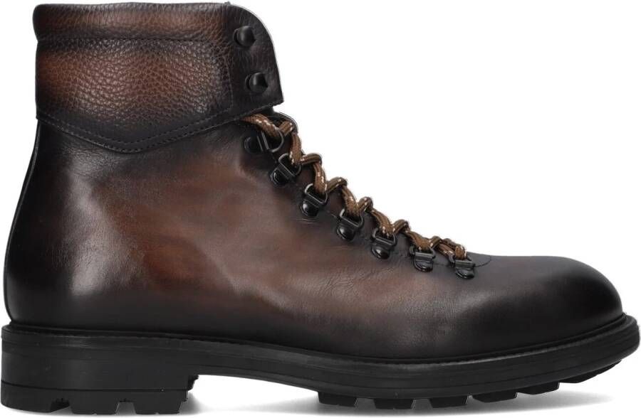 Magnanni 25407 Veterboots Laarzen Met Veters Heren Bruin - Schoenen.nl
