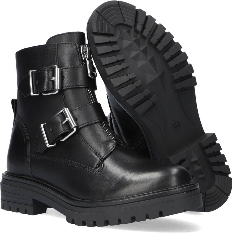 Omoda Lpmonk-01 Biker boots Dames Zwart - Schoenen.nl