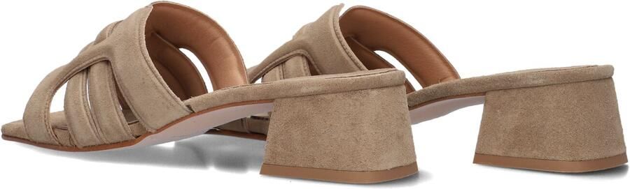 NOTRE-V Beige Slippers Nv-1010 - Schoenen.nl