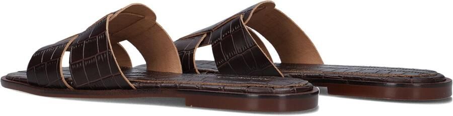 NOTRE-V Bruine Slippers Nv-1005 - Schoenen.nl