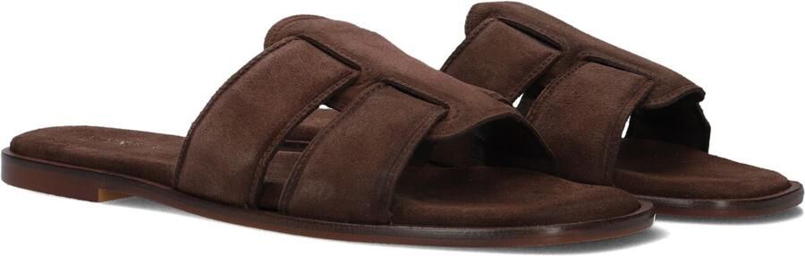 NOTRE-V Bruine Slippers Nv-1005 - Schoenen.nl
