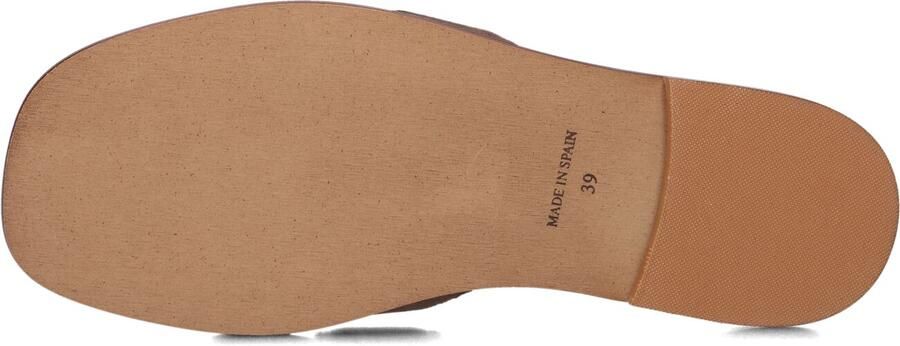 NOTRE-V Bruine Slippers Nv-1005 - Schoenen.nl