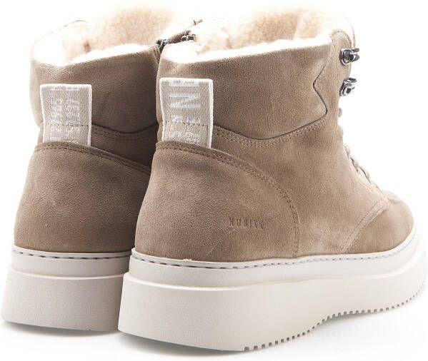 NUBIKK Hoge Sneakers Heren Jonah Polar Fur Maat: 45 Materiaal: Suède ...
