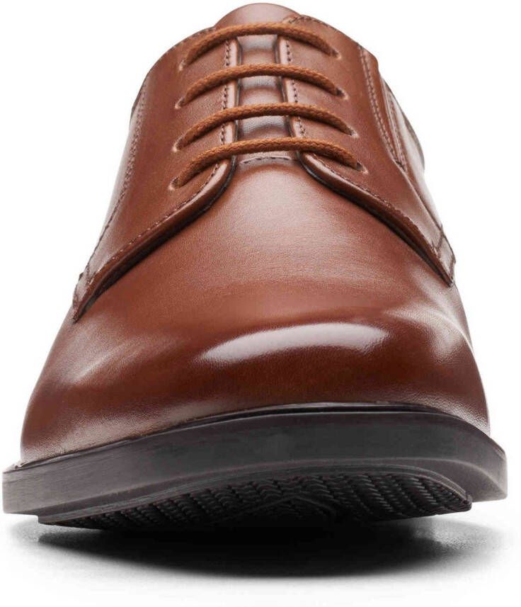Clarks Veterschoenen HOWARD WALK met leren binnenzool - Schoenen.nl