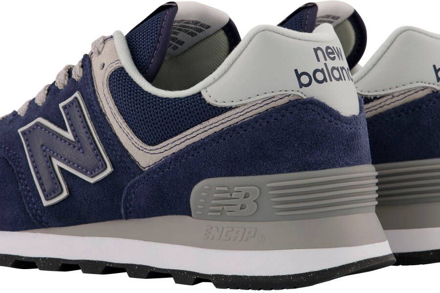 New Balance Casual Dames Sneakers Wl574Evn Blauw Dames - Schoenen.nl