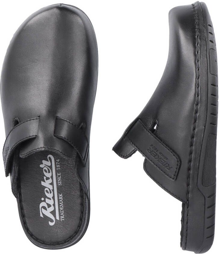 Rieker Clogs met klittenbandtrensje - Schoenen.nl