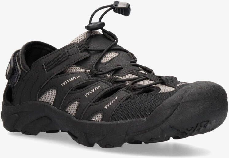 NICOBOCO kunan 19 wandelsandalen zwart grijs heren - Schoenen.nl