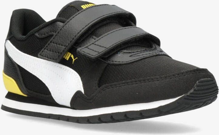 Puma St Runner V3 Zwart Sneakers Klittenband - Schoenen.nl
