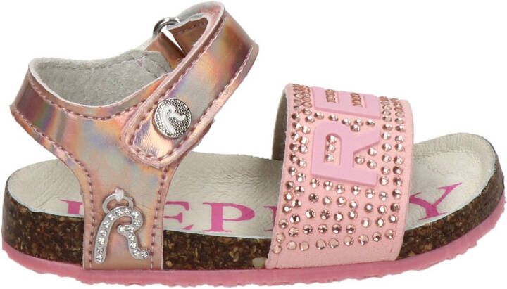 Replay Birky Jr Diamonds Sandalen Meisjes Kids Roze - Schoenen.nl