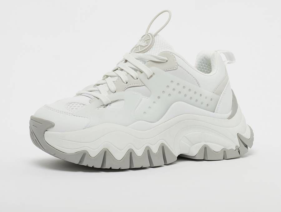 Buffalo Trail One White Imi Nappa Imi Nubuck Vegan White - Schoenen.nl