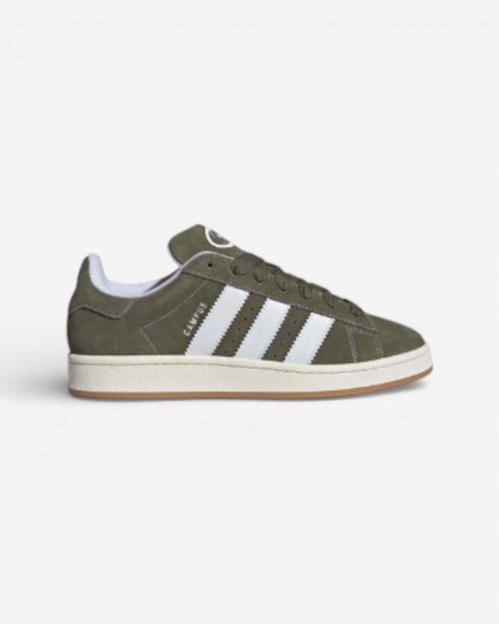 Adidas Lage Sneakers Campus 00s Olive Strata White Gum - Schoenen.nl