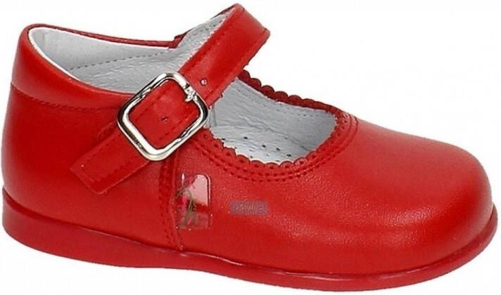 Bambineli Ballerina's Bambinelli 457 Merceditas piel con hebilla Rojo ...