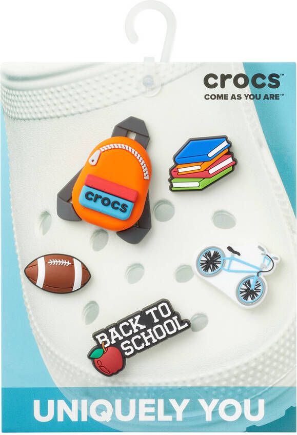 Crocs Schoenaccessoires JIBBITZ BACK TO SCHOOL 5 PACK - Schoenen.nl