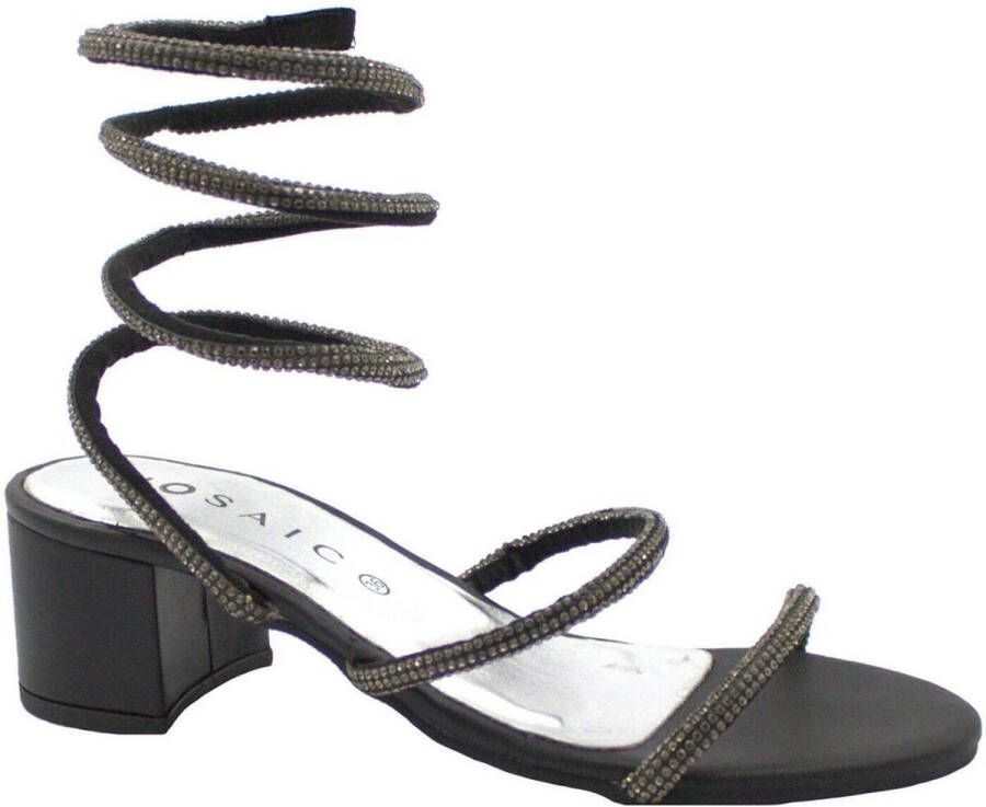 Mosaic Sandalen MOS-E23-STRIPHI-BL - Schoenen.nl