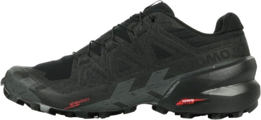 Salomon Lage Sneakers Speedcross 6 Black Phantom - Schoenen.nl