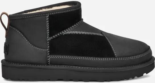 Ugg Classic Ultra Mini ReImagined-laars voor Dames in Black - Schoenen.nl