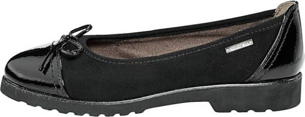 Liva Loop Ballerina in TEX-uitvoering Zwart - Schoenen.nl