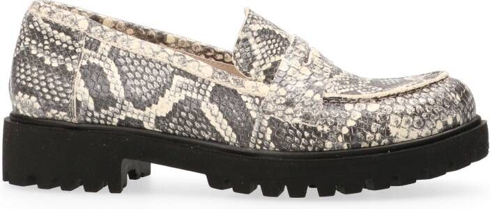 Monique Smit Beau Loafer Snake - Schoenen.nl