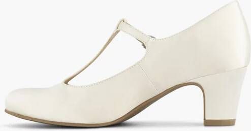 Graceland Witte pump gesp - Schoenen.nl