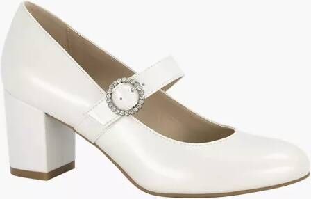 Graceland Witte pump gesp - Schoenen.nl