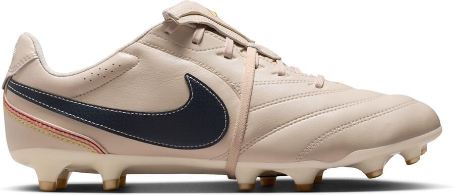 Nike Tiempo Ligera Pro Gras Voetbalschoenen (FG) Metallic Zilver Zwart ...