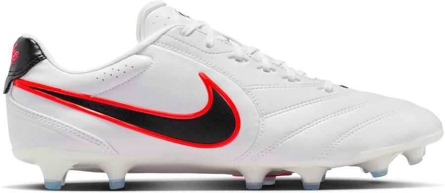 Nike Tiempo Ligera Pro Gras Voetbalschoenen (FG) Metallic Zilver Zwart ...