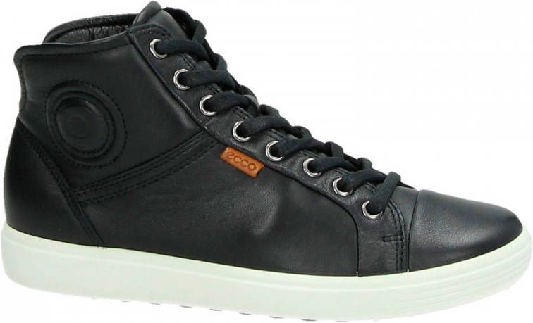 Ecco Comfort leren sneakers Soft 7 - Schoenen.nl